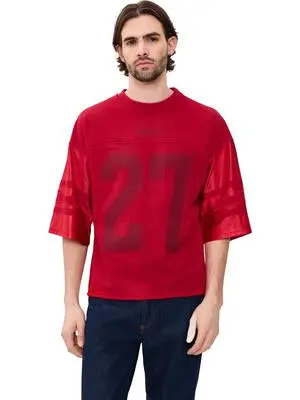 Rhude Lightning Football Jersey - Red