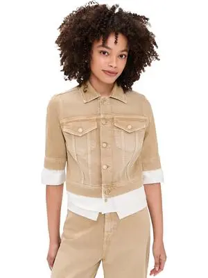7 For All Mankind Trucker Jacket Colored Mankind