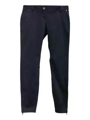 Burberry Side-zipped Trousers - Blue