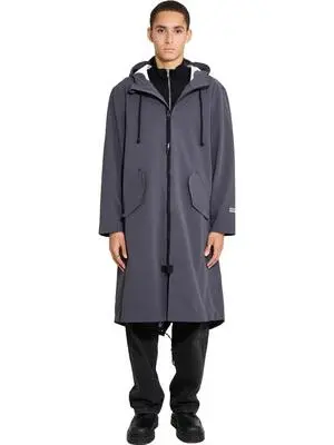 Stutterheim Martins Fishtail Parka - Mystic Blue