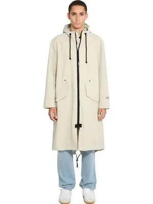 Stutterheim Martins Fishtail Parka - Pelican