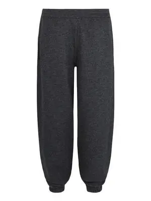 Givenchy Wool Blend Sweatpants - Medium Grey