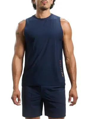 PELOTON Essential Muscle Tank - Navy