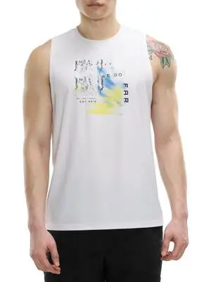 PELOTON Essential Muscle Tank White