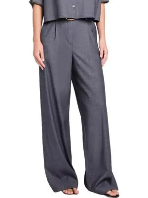 TWP Hudson Wool Blend Pants - Medium Indigo
