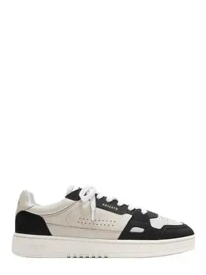 Axel Arigato Axel Arigato Dice Lo Cracked Leather Sneakers Beige/black