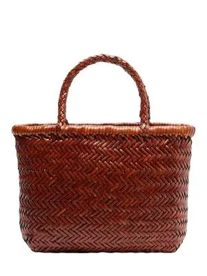 Rixo Dragon Diffusion Lysia Mini Top-handle Bag - Brown