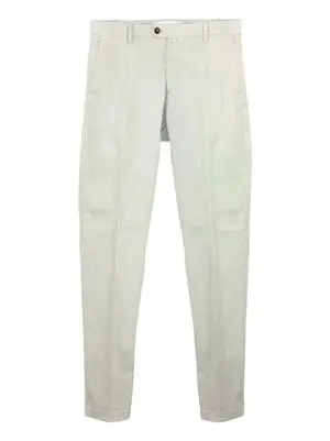 BRIGLIA 1949 Belt Loops Pockets Trousers - Neutrals