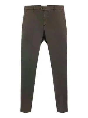 BRIGLIA 1949 Belt Loops Trousers - Brown