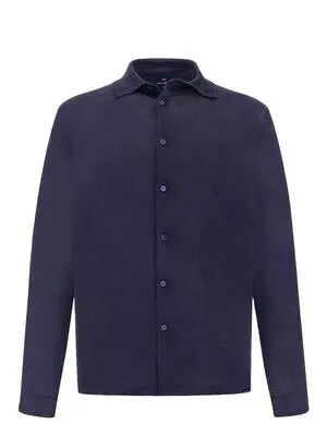 Paul & Shark Linen Shirt - Blue