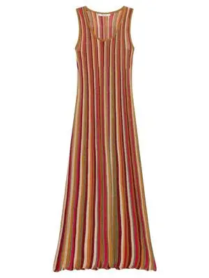 Malìparmi Flexage Striped Dress Red