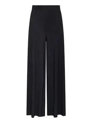 Malìparmi Elastic-waistband Palazzo Pants - Black