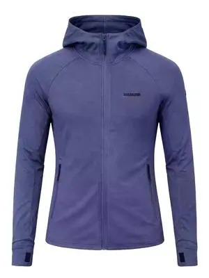 Rossignol Texture Hoodie Mid-layer Zip-up Jacket - Blue