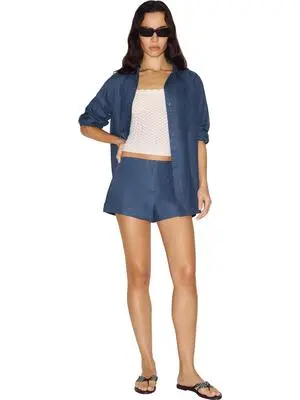 REFORMATION Reformation Henri Linen Short