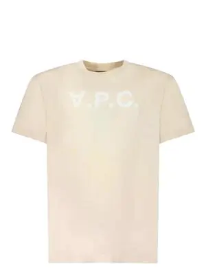 A.p.c. Logo T-shirt - Neutrals
