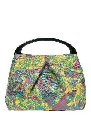 Dries Van Noten Printed Tote Bag - Green