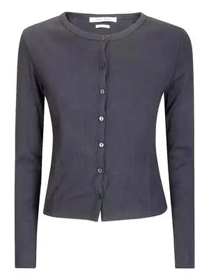 SAMSOE SAMSOE Sajunes Button-up Cardigan - Grey