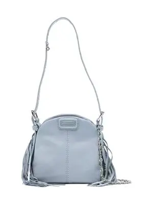 Maje Mini Miss M Micro Shoulder Bag - Blue