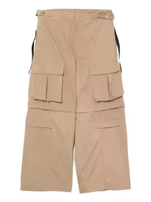 Toga Weather-cloth Trousers - Neutrals