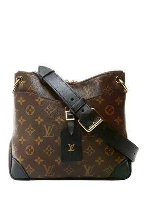 LOUIS VUITTON 2021 Odeon PM Shoulder Bag Brown