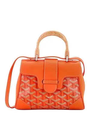 Goyard Saigon Mini Top Handle Bag Orange