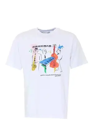 EDMMOND STUDIOS Cassette Graphic-print T-shirt - White