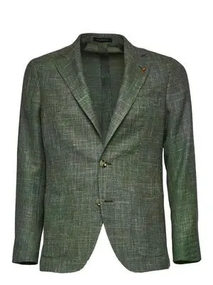 SARTORIO NAPOLI Single-breasted Blazer - Green