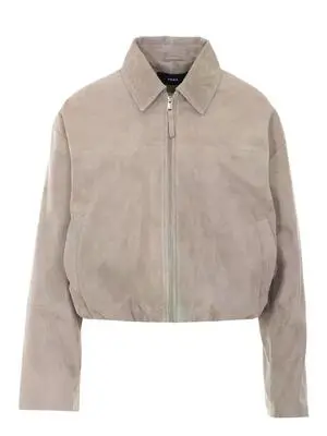 ARMA Loua Suede Bomber Jacket