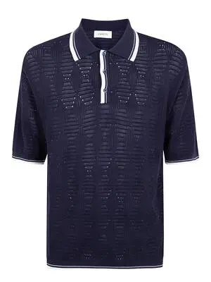 LANEUS Knitted Polo