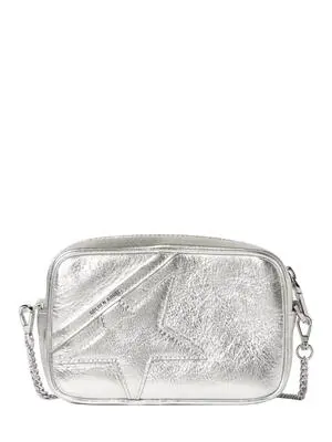 GOLDEN GOOSE Mini Star Bag - Silver