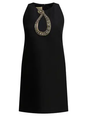 Valentino Garavani Short Flared Dress - Black