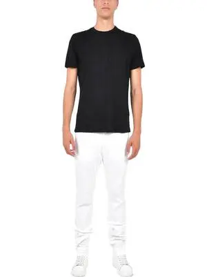 LOW BRAND Wool T Shirt - Black
