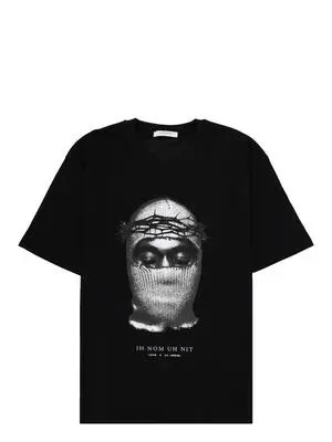 IH NOM UH NIT Corona Mask' T Shirt - Black