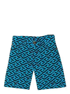 Versace Short With Logo - Multicolour