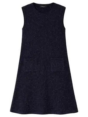 Fabiana Filippi Mini Dress With Sequins - Blue