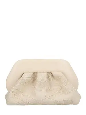 THEMOIRE Bios' Embroidered Bag Ivory