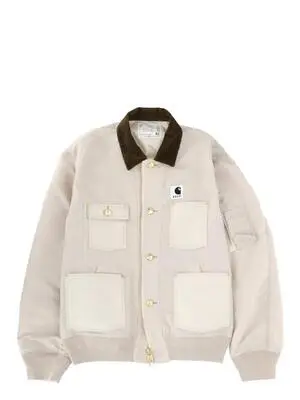 SACAI X CARHARTT WIP Duck Jacket - Ivory
