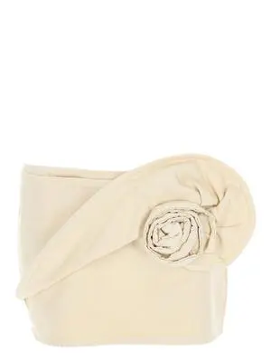 Magda Butrym Denim Miniskirt - Beige