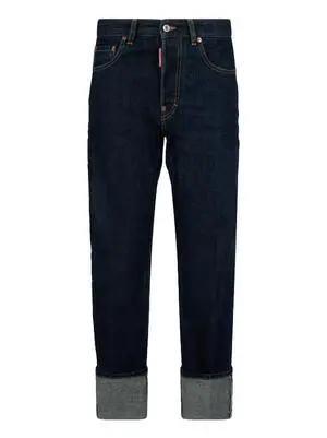 Dsquared2 5-pocket Pants - Navy Blue