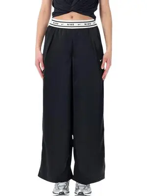 Nike Sportswear Loose Mid-rise Satin Trousers - Black