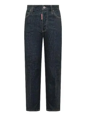 Dsquared2 5 Pocket Pants - Navy Blue