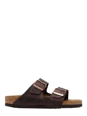 BIRKENSTOCK Arizona Buckle Sandals - Brown