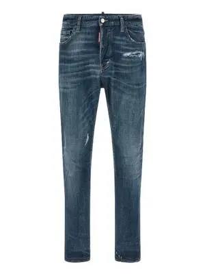 Dsquared2 5-pocket Pants - Navy Blue