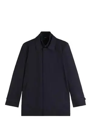 FAY Travel Morning Stretch Coat - Blue