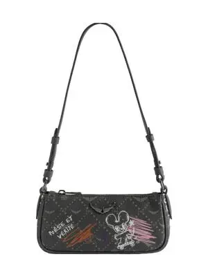 Zadig&Voltaire Z Pocket Monogram Tag Bag - Grey