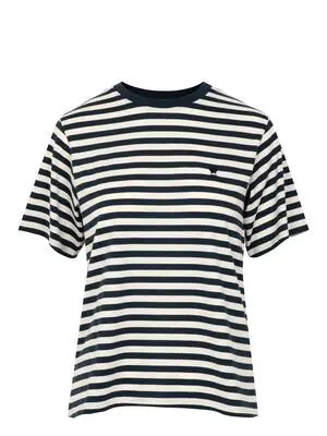 Max Mara T-shirt - Ecru+blu