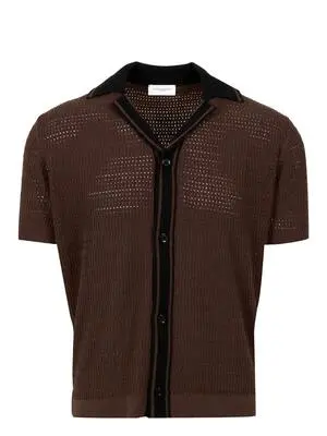 PAOLO PECORA Sweaters - Marrone+nero