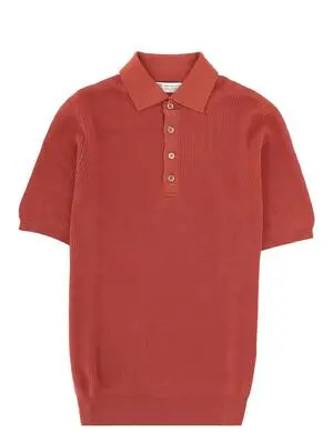 Brunello Cucinelli Cotton Polo - Red