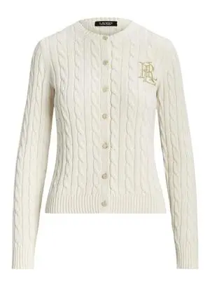 Ralph Lauren Cable-knit Cardigan - Natural