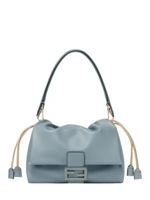 Fendi Medium Baguette Mom Bag Azure